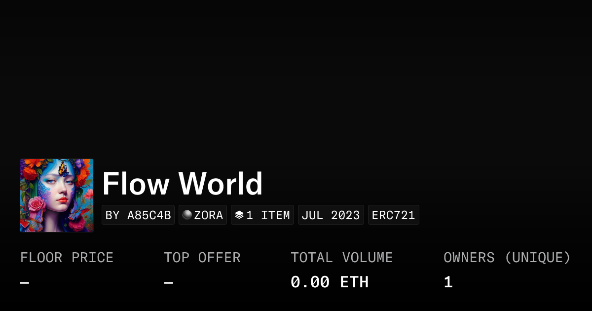 Flow World - Collection | OpenSea