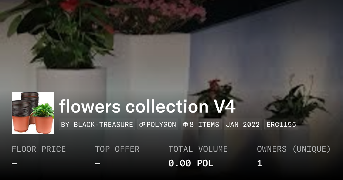 flowers collection V4 - Collection | OpenSea