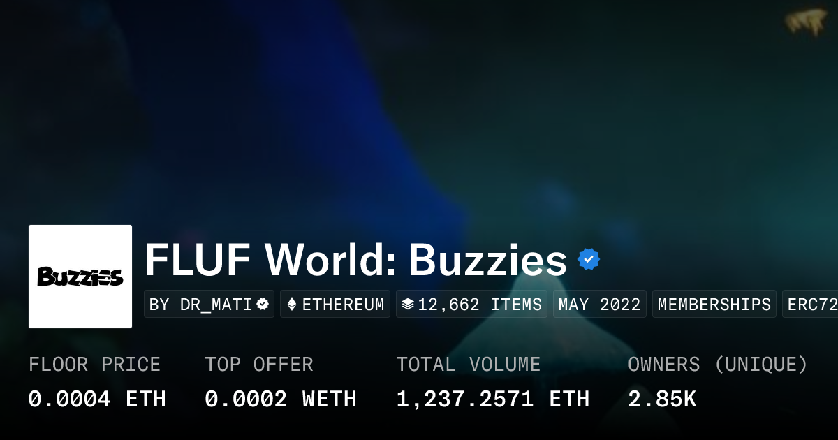 FLUF World: Buzzies - Collection | OpenSea