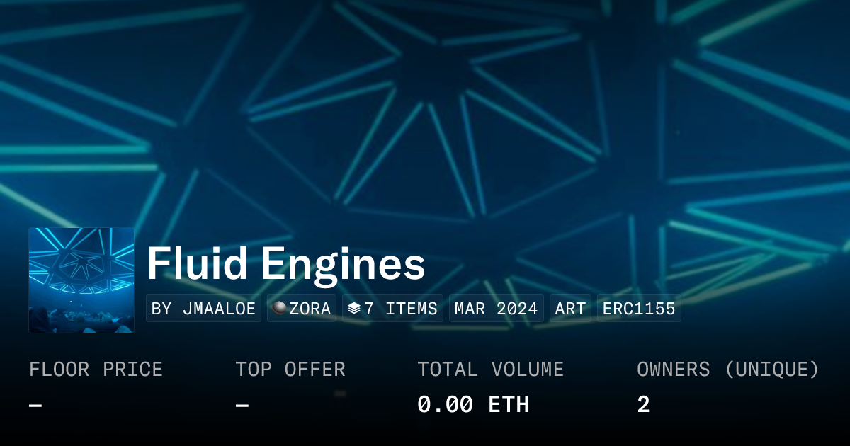 Fluid Engines - Collection | OpenSea