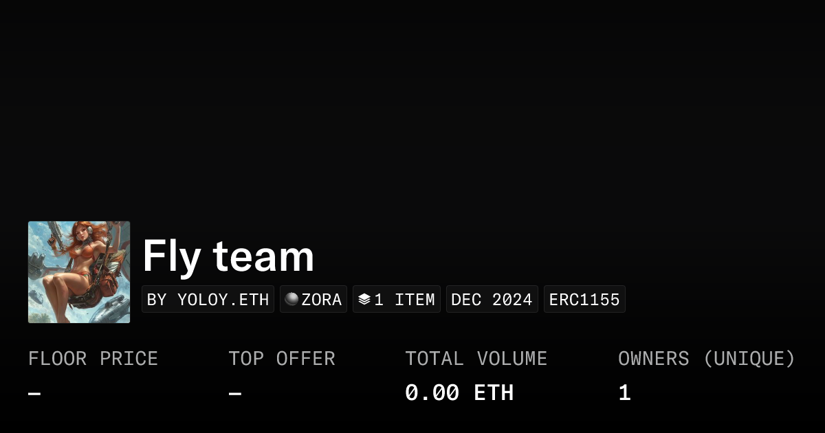 Fly team - Collection | OpenSea