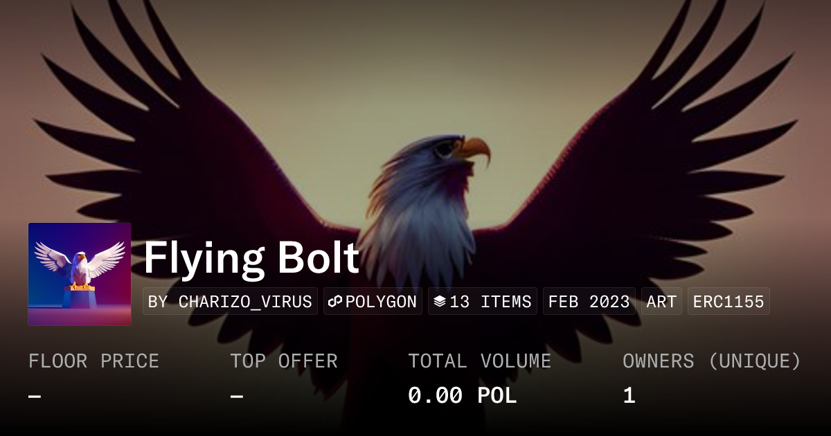Flying Bolt - Collection | OpenSea