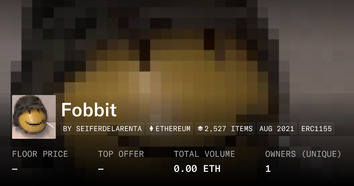 Fobbit - Collection | OpenSea