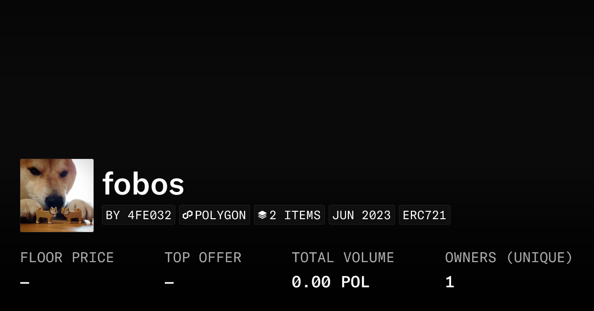 fobos - Collection | OpenSea