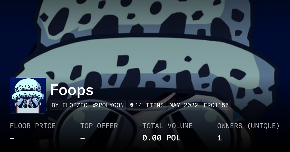 Foops - Collection | OpenSea