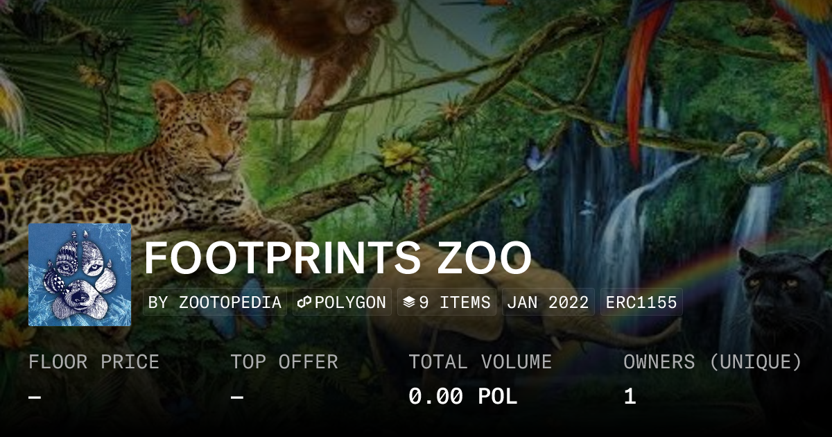 FOOTPRINTS ZOO - Collection | OpenSea