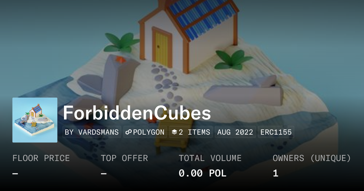 ForbiddenCubes - Collection | OpenSea