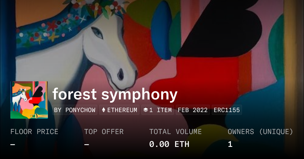 forest symphony - Collection | OpenSea