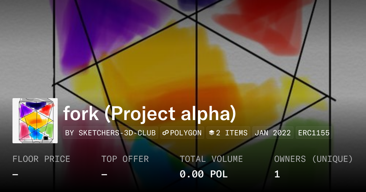 fork (Project alpha) - Collection | OpenSea