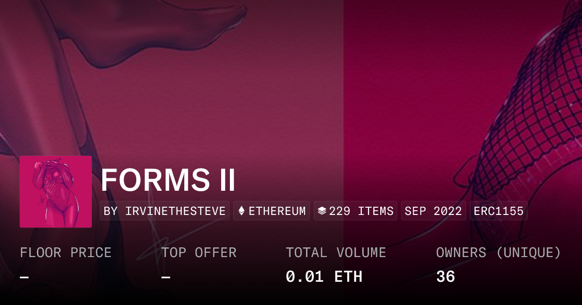 FORMS II - Collection | OpenSea