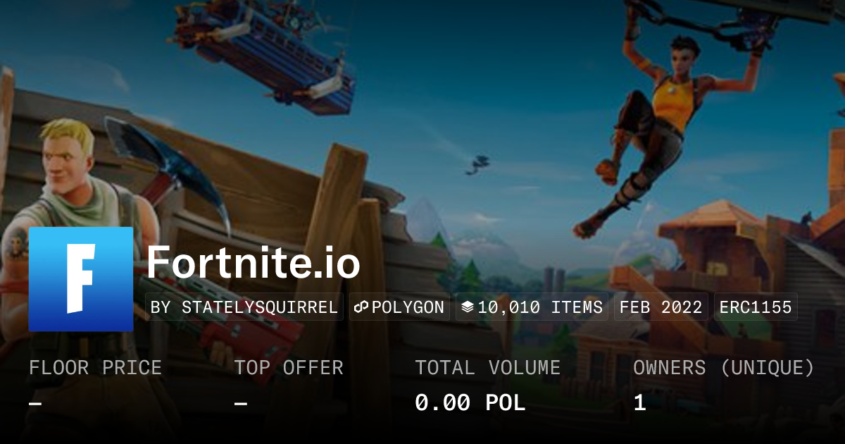 Fortnite.io - Collection | OpenSea