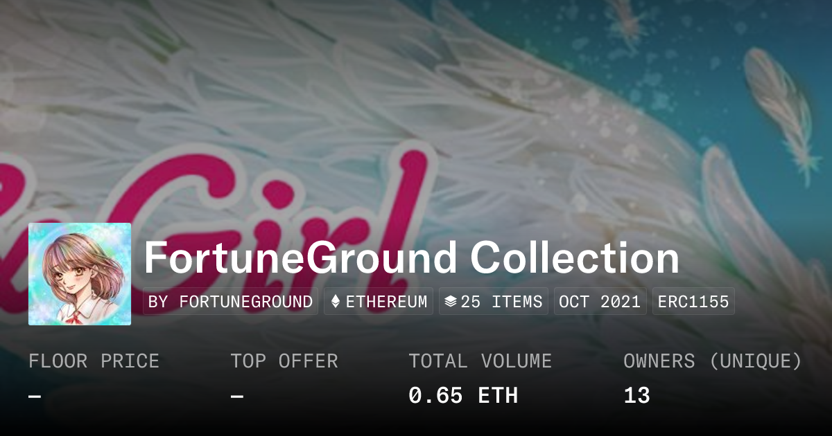 FortuneGround Collection - Collection | OpenSea