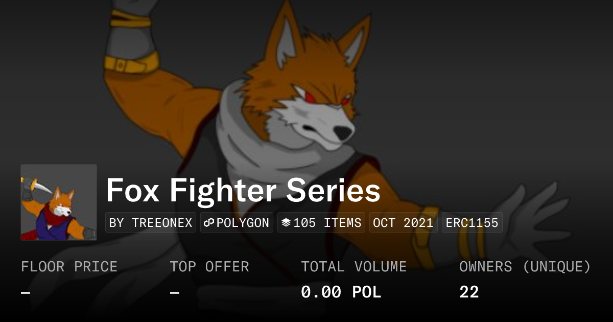 Fox Fighter Series - Collection | OpenSea