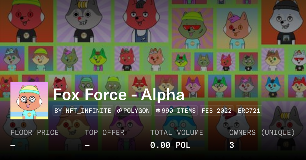 Fox Force - Alpha - Collection | OpenSea