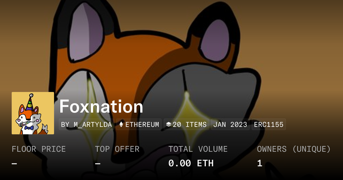 Foxnation - Collection | OpenSea