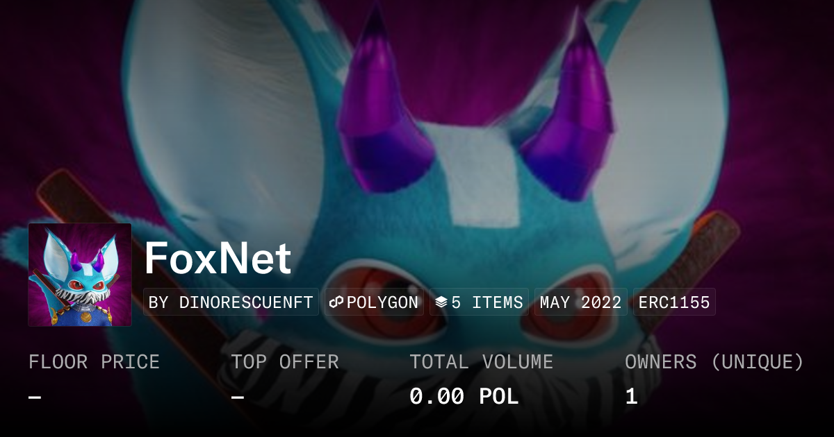 FoxNet - Collection | OpenSea
