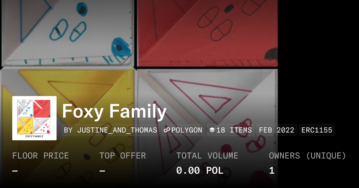Foxy Family - Collection | OpenSea