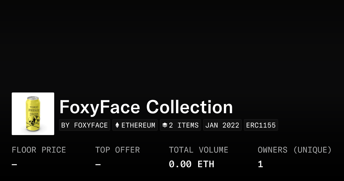 FoxyFace Collection - Collection | OpenSea