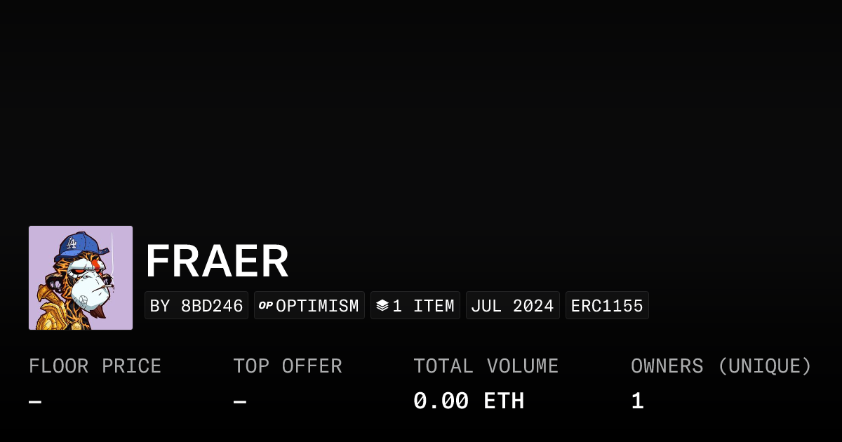 FRAER - Collection | OpenSea