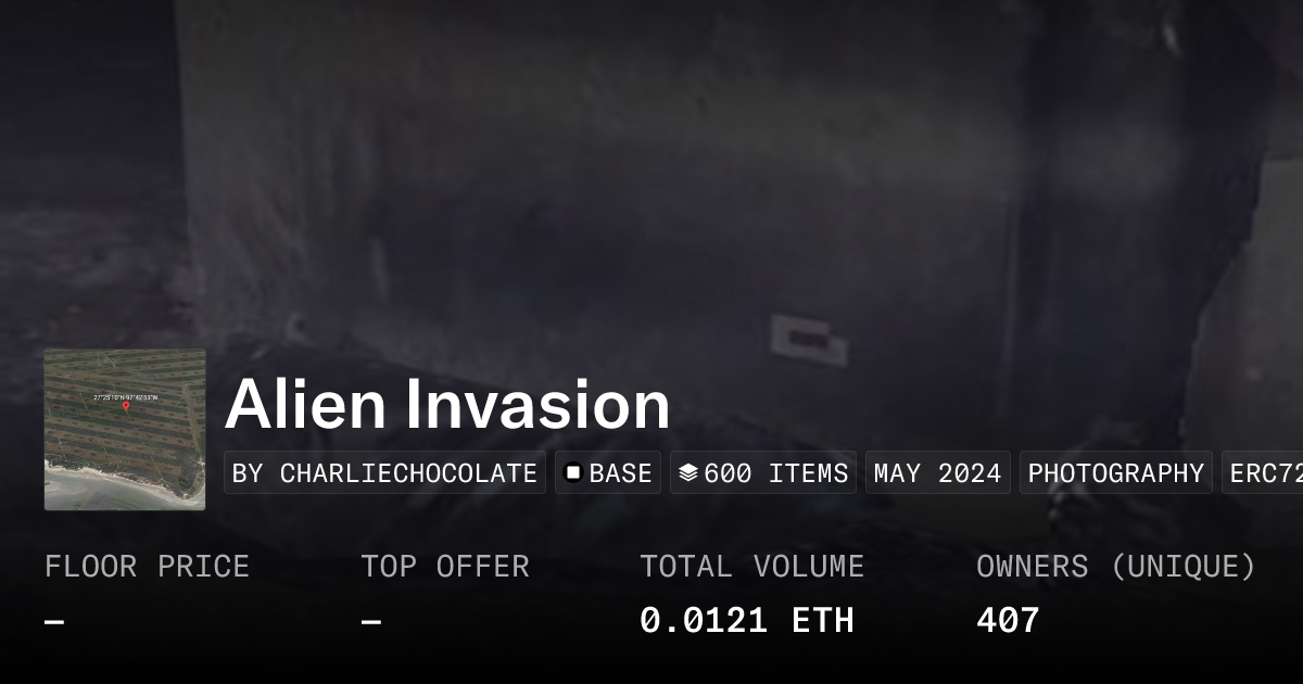 Alien Invasion - Collection | OpenSea