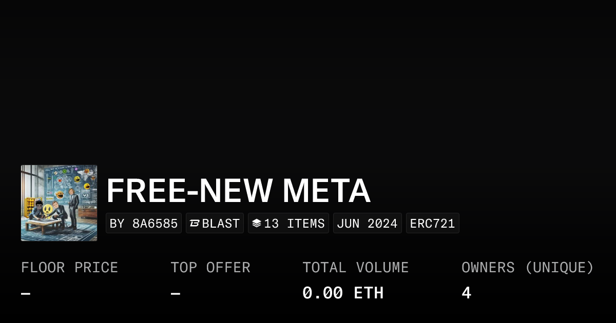 FREE-NEW META - Collection | OpenSea