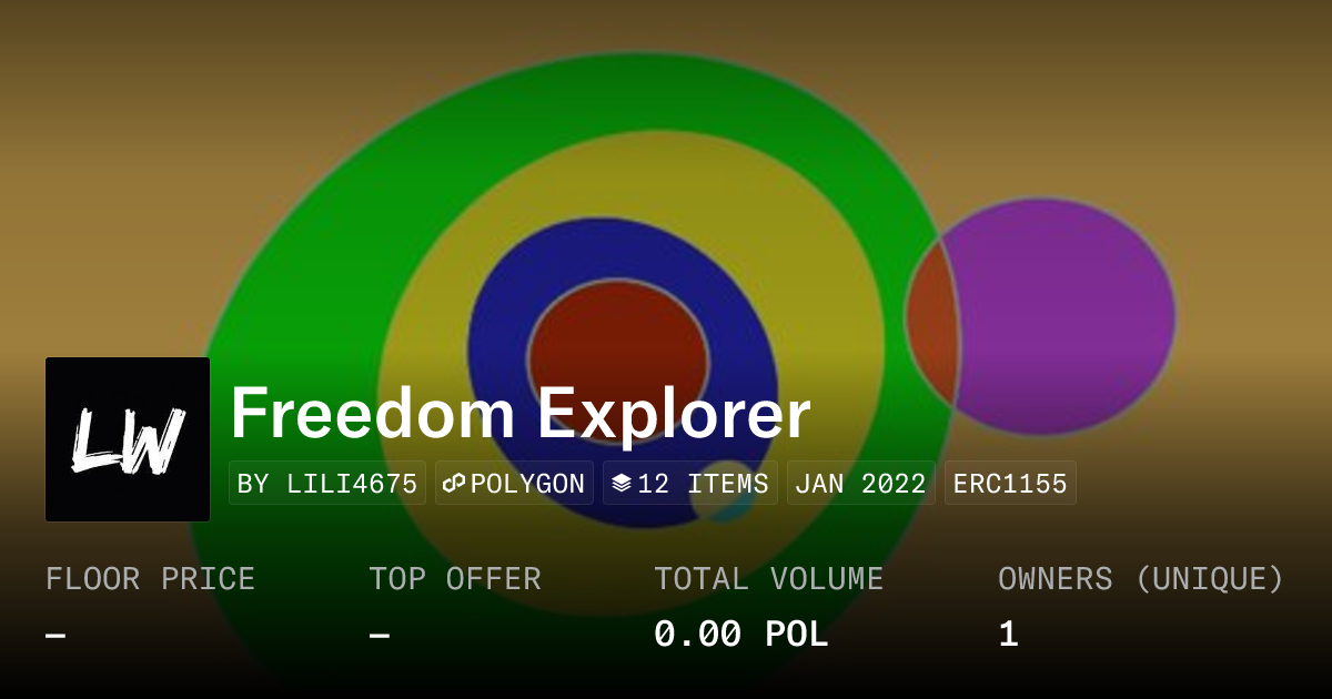 Freedom Explorer - Collection | OpenSea