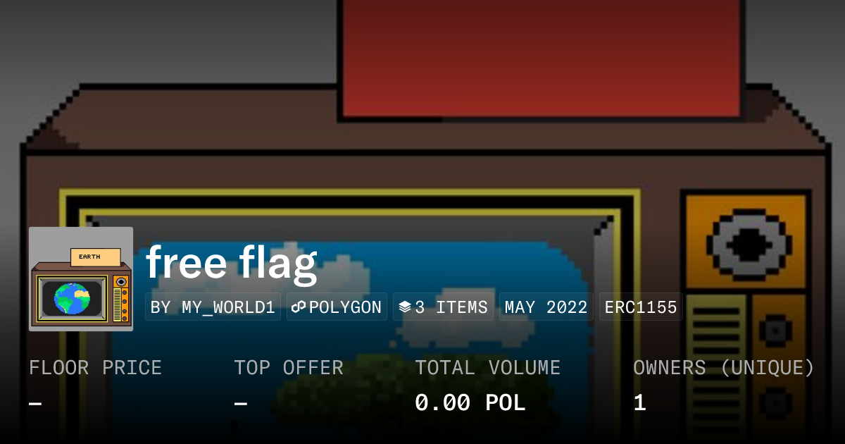 free flag - Collection | OpenSea