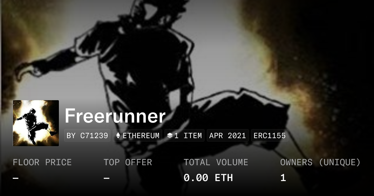 Freerunner - Collection | OpenSea