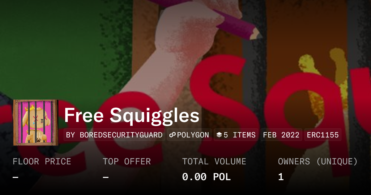 Free Squiggles - Collection | OpenSea