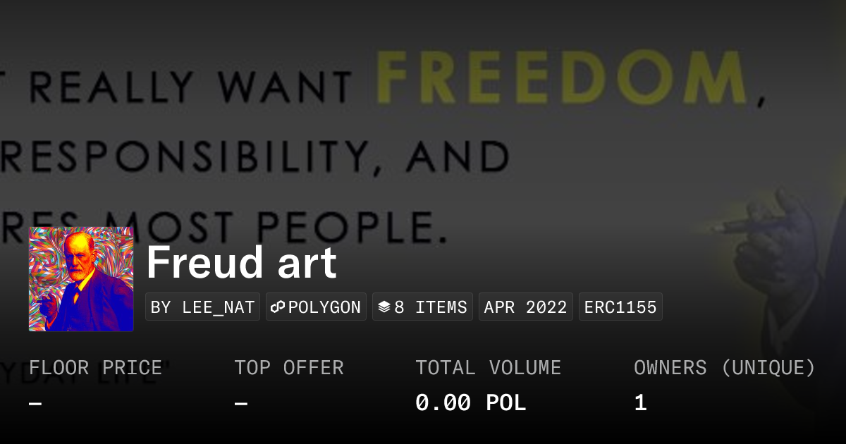 Freud art - Collection | OpenSea