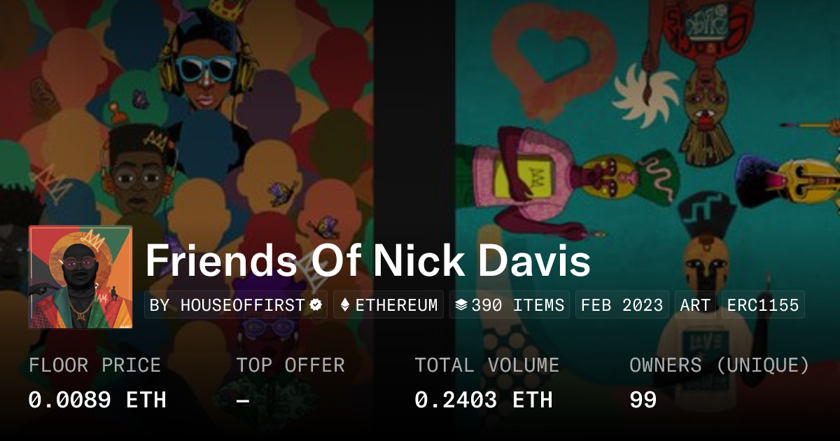 Friends Of Nick Davis - Collection | OpenSea