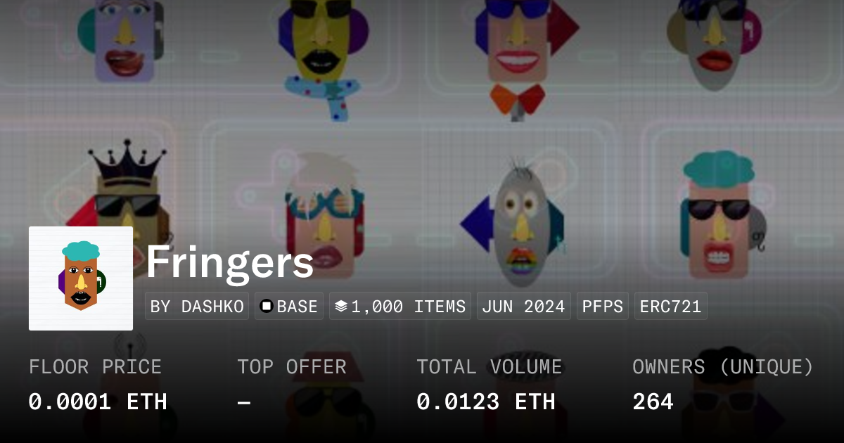 Fringers - Collection | OpenSea