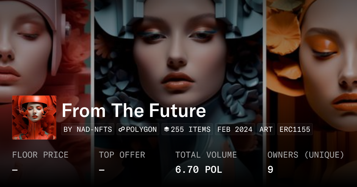 From The Future - Collection | OpenSea