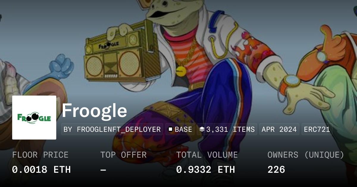 Froogle - Collection | OpenSea