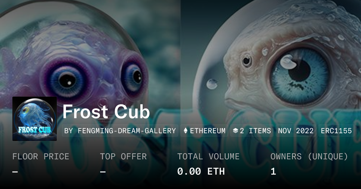 Frost Cub - Collection | OpenSea