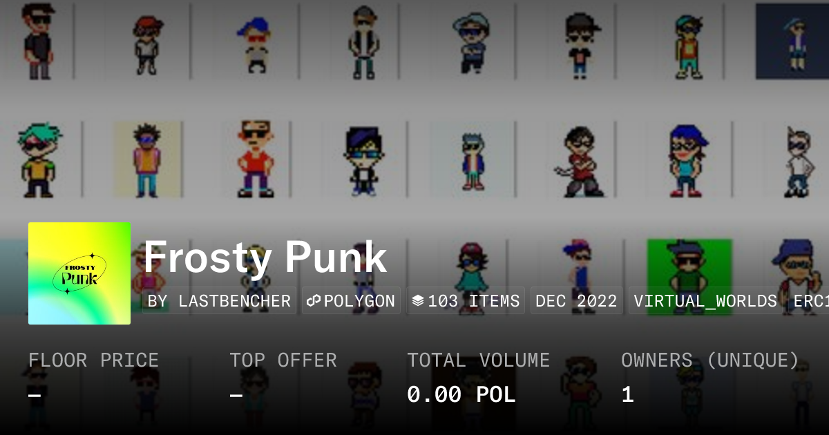 Frosty Punk - Collection | OpenSea