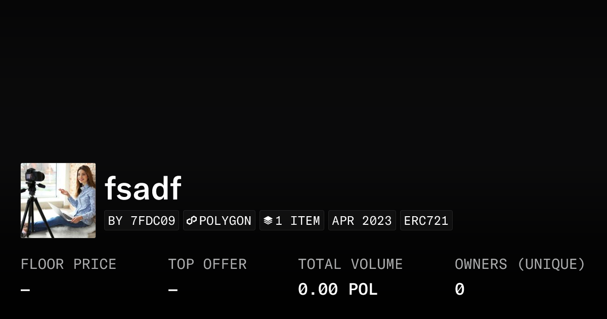 fsadf - Collection | OpenSea