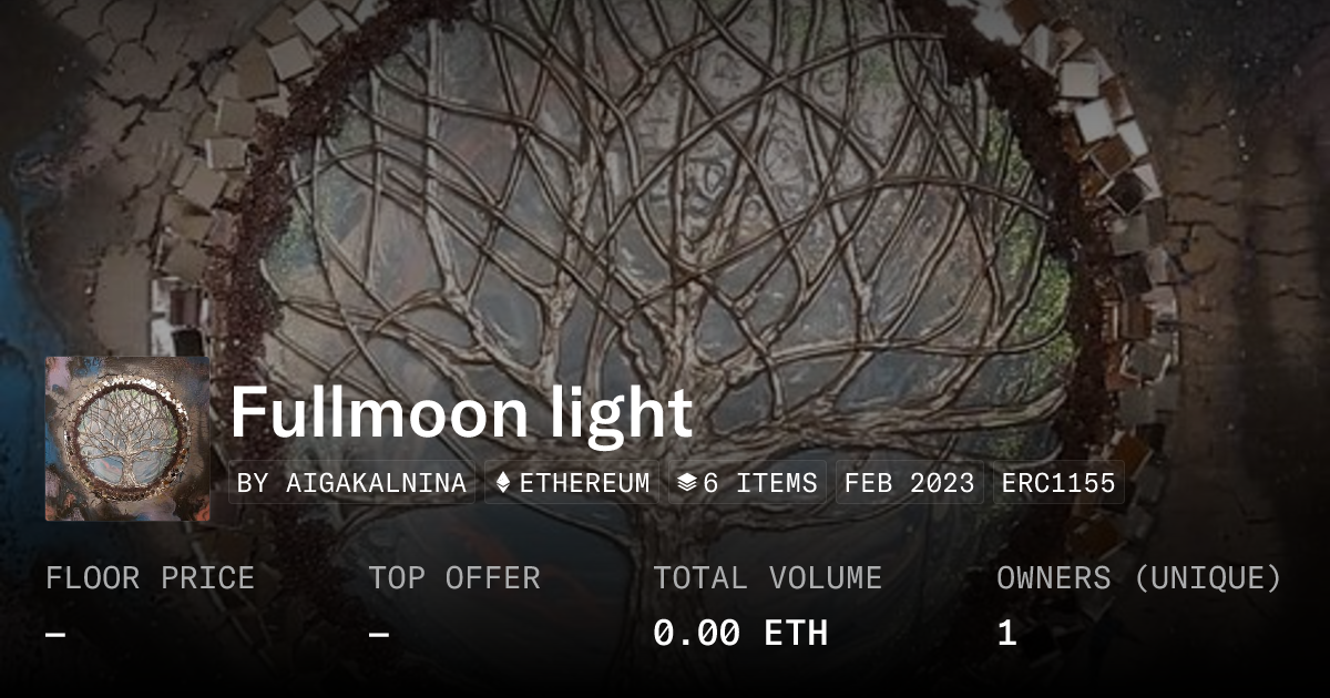 Fullmoon light - Collection | OpenSea