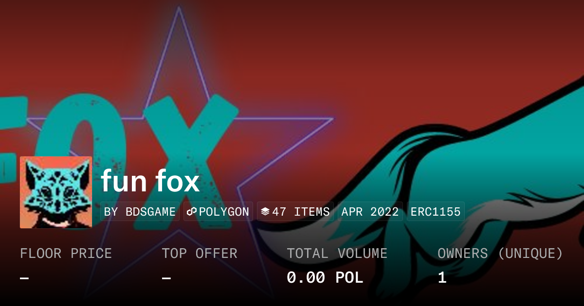 fun fox - Collection | OpenSea