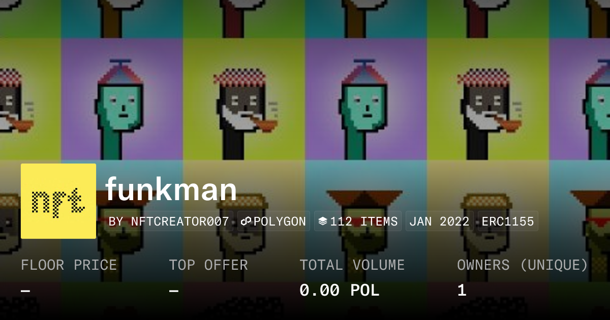 funkman - Collection | OpenSea