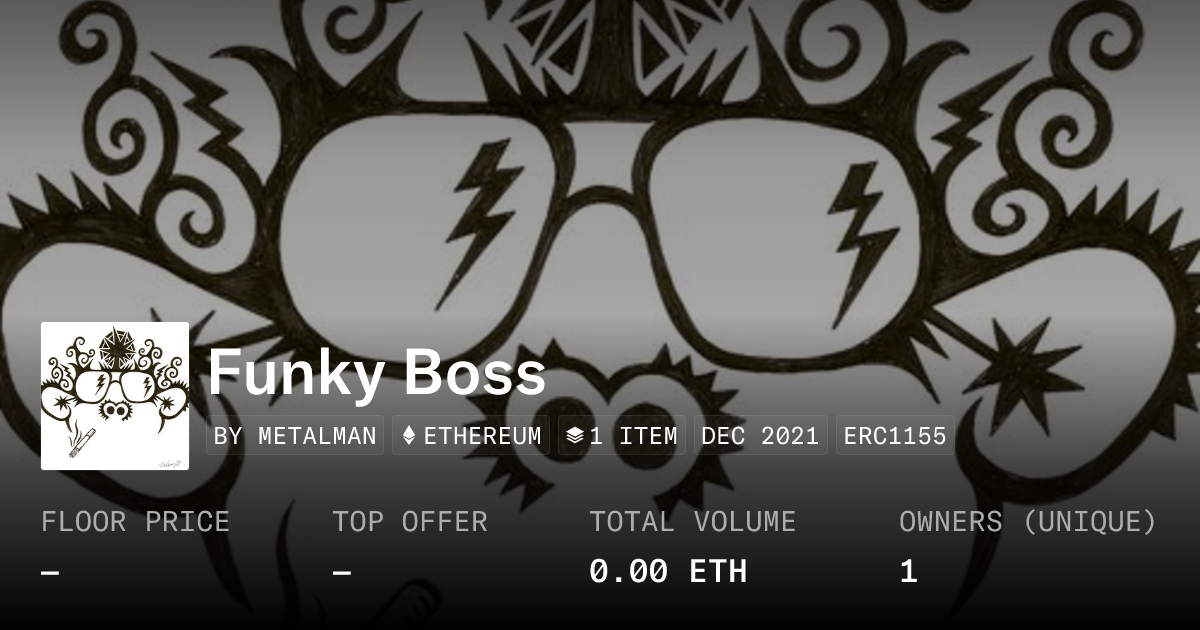 Funky Boss - Collection | OpenSea