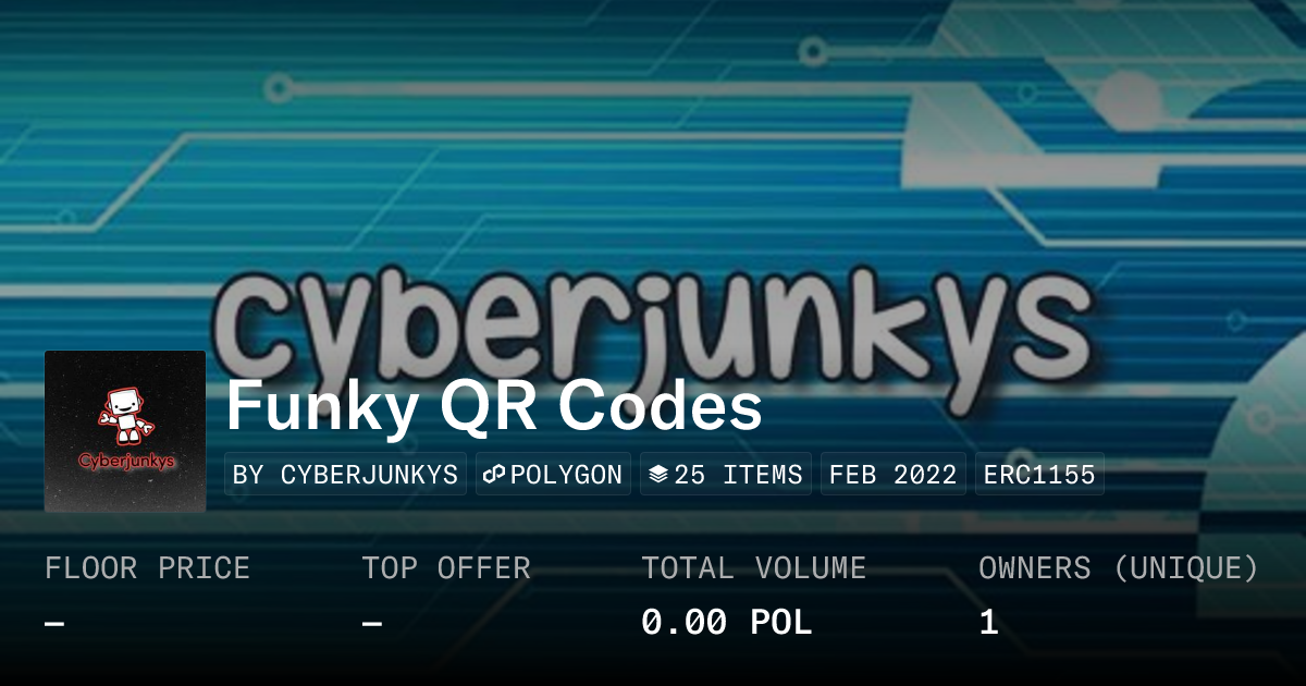 Funky QR Codes - Collection | OpenSea