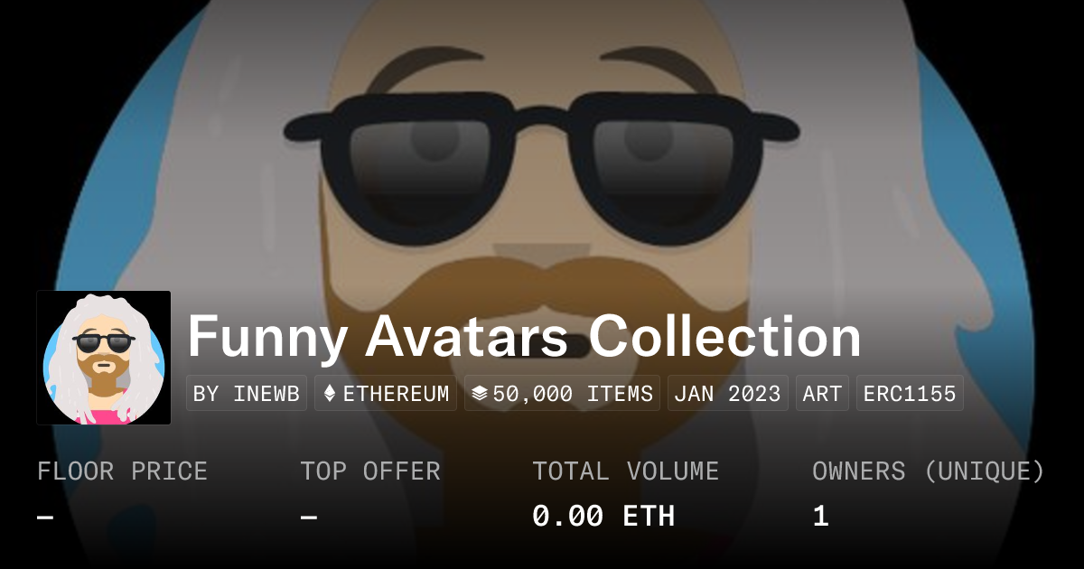 Funny Avatars Collection - Collection | OpenSea