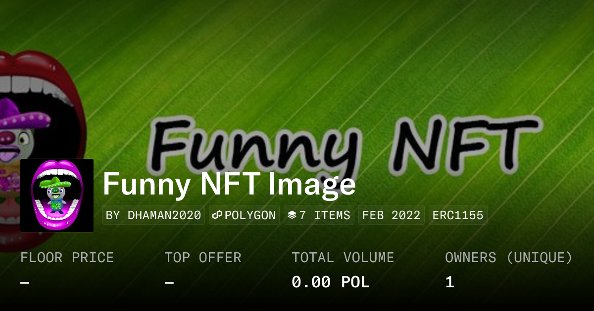 Funny NFT Image - Collection | OpenSea