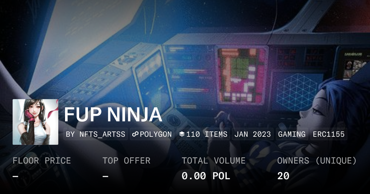 FUP NINJA - Collection | OpenSea
