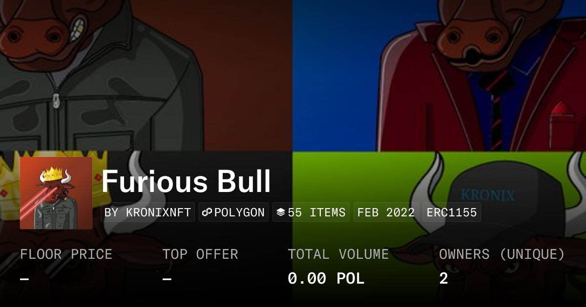 Furious Bull - Collection | OpenSea
