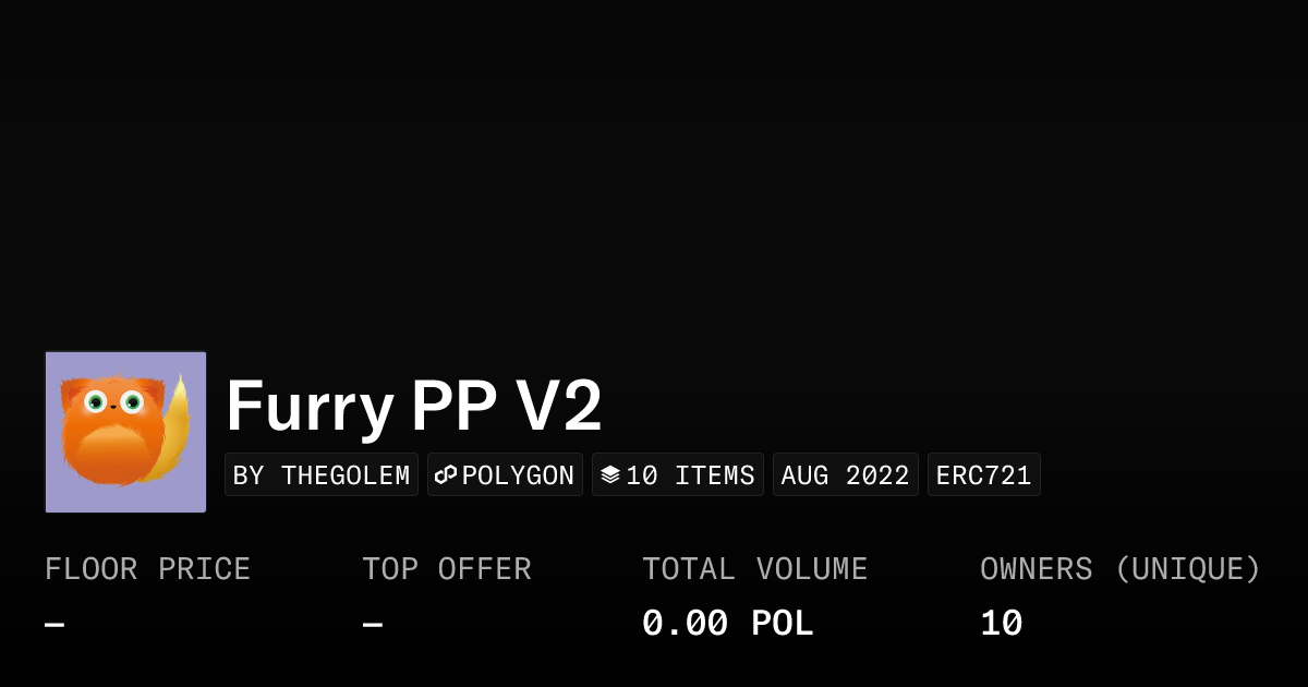 Furry PP V2 - Collection | OpenSea