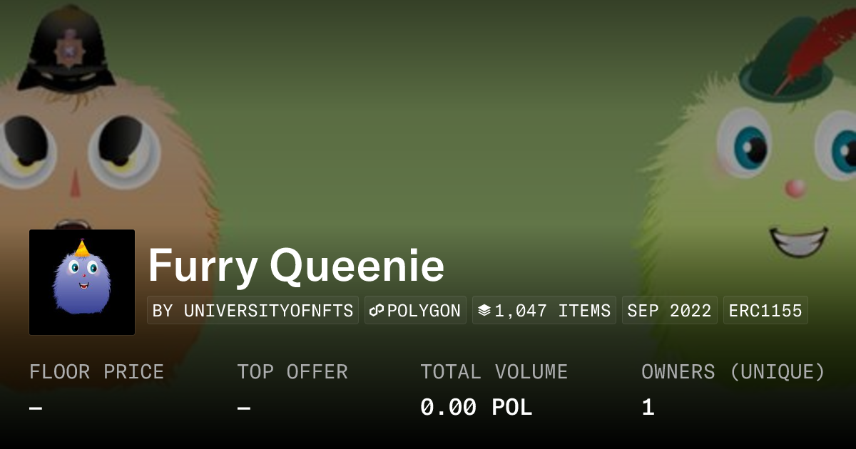 Furry Queenie - Collection | OpenSea