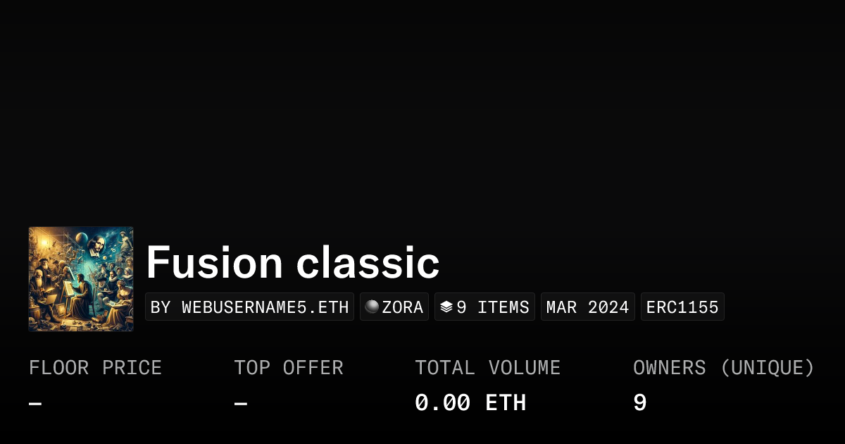 Fusion classic - Collection | OpenSea