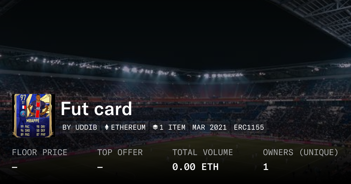 Fut card - Collection | OpenSea